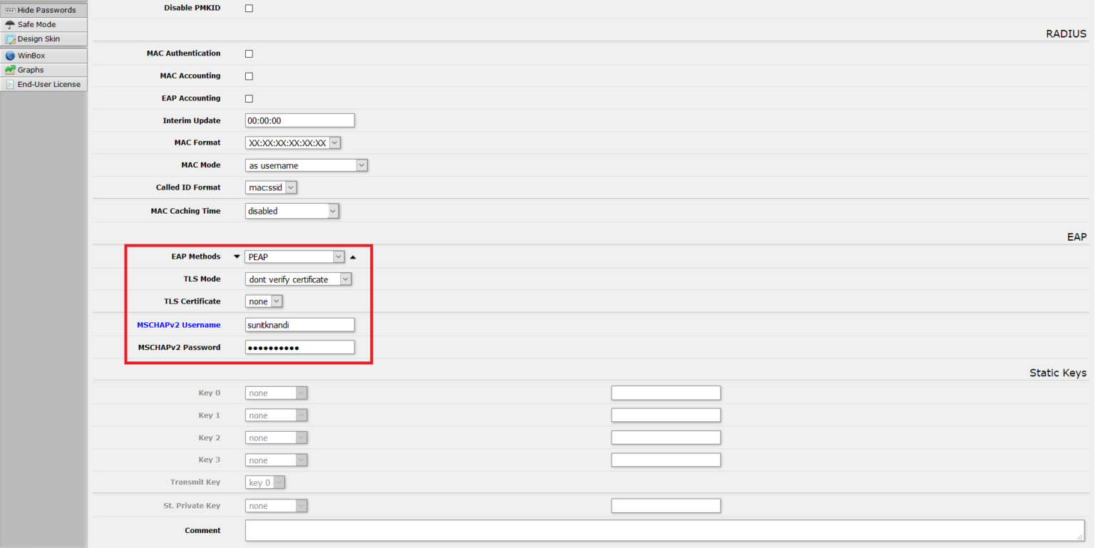 Using A Mikrotik Router As A Wireless Client Station To A 8021x Eap Secured Wifi Network — Nixfaq