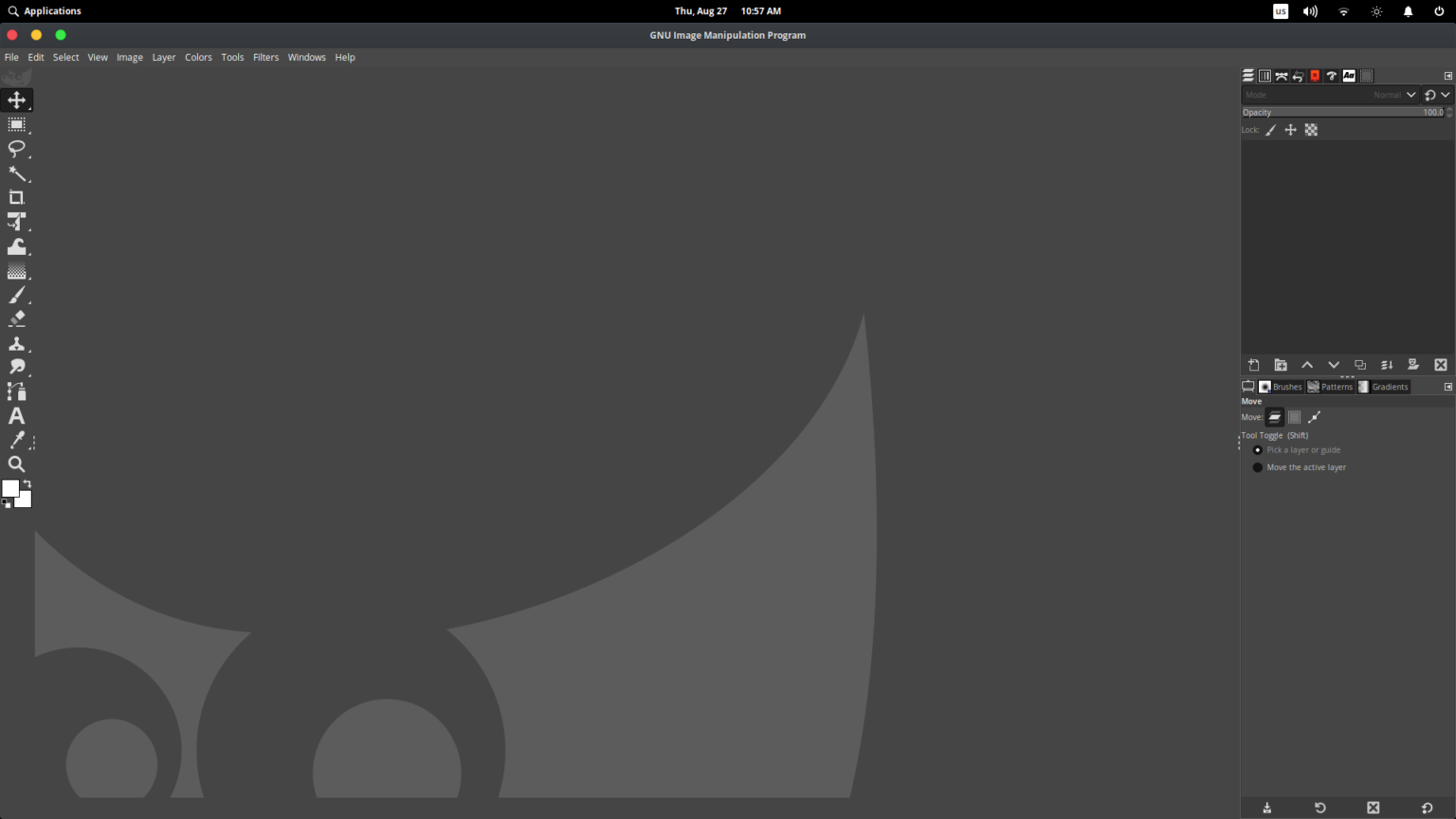 Learn GIMP basics while making a minimal cover for your Facebook ...